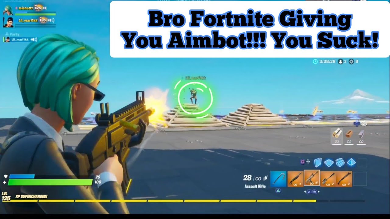 1v1 Kid Trash Talks Me in Fortnite - YouTube