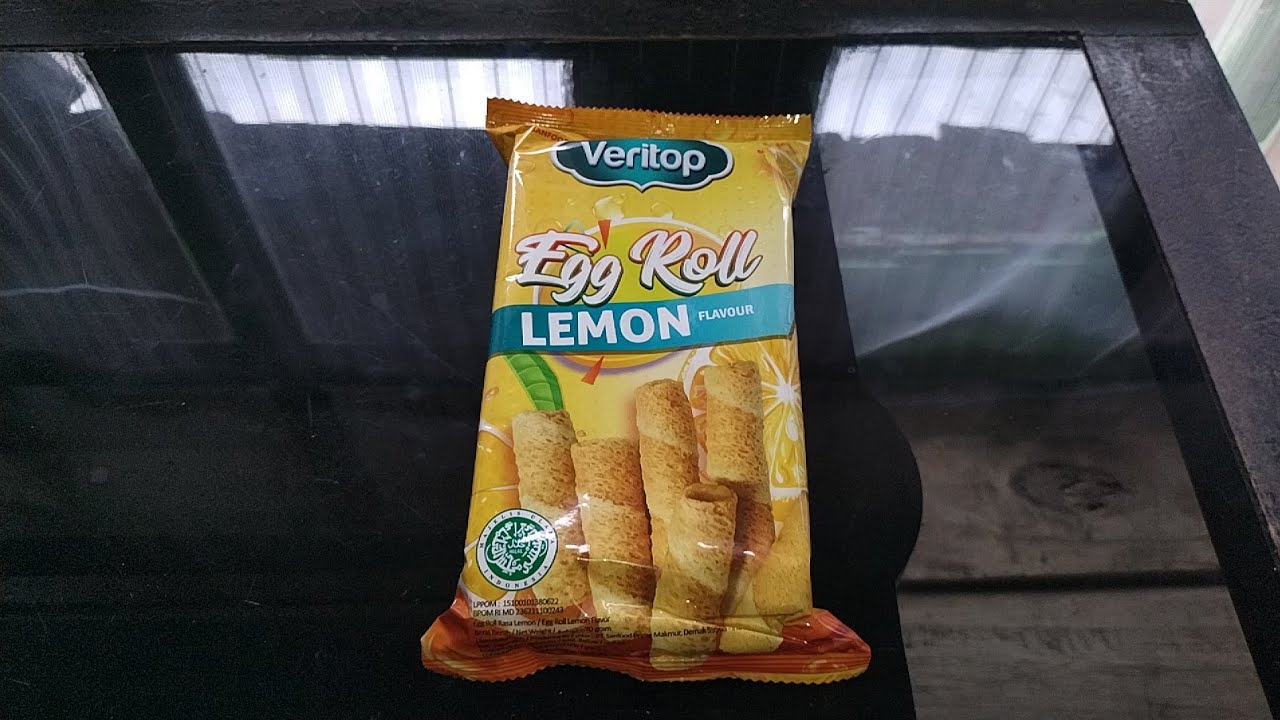 Review Produk #1996 : Veritop Egg Roll Lemon Flavour - YouTube
