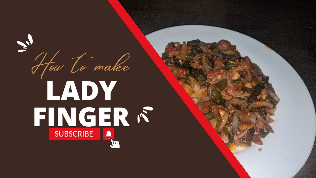My First Food vedio making Lady finger Recipe - YouTube