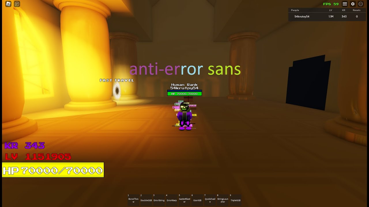 anti-error sans - YouTube