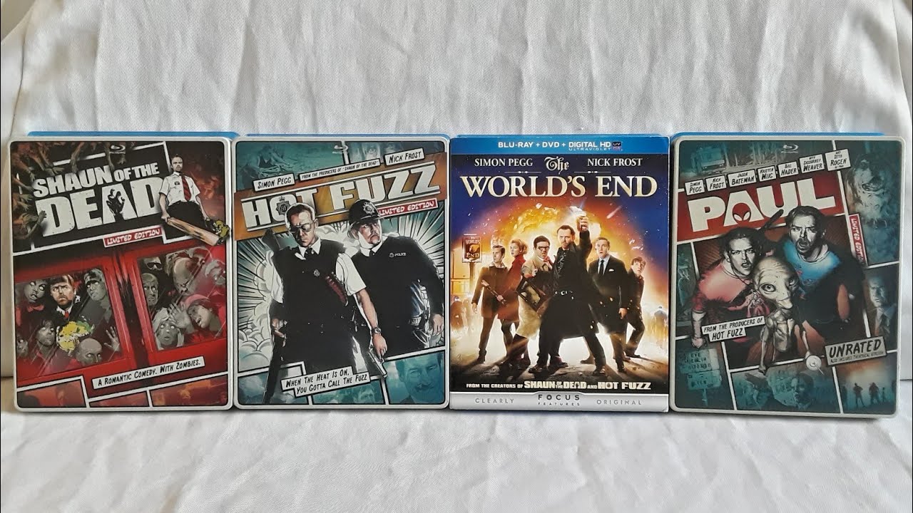 Unboxing Cornetto Trilogy Movie Collection - YouTube