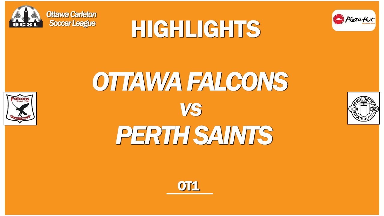 HIGHLIGHTS | Ottawa Falcons vs Perth Saints | 2024 OCSL OT1 - YouTube