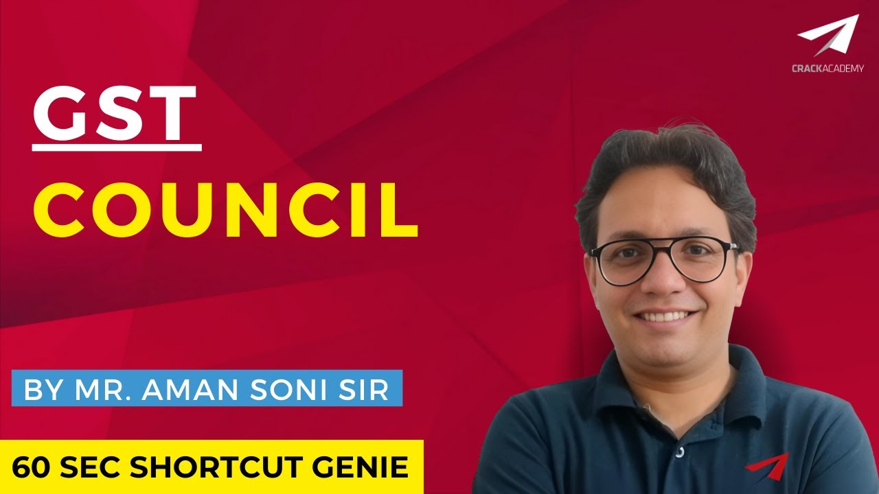 GST Council - 60 Seconds Shortcut Genie by Crack Academy - YouTube