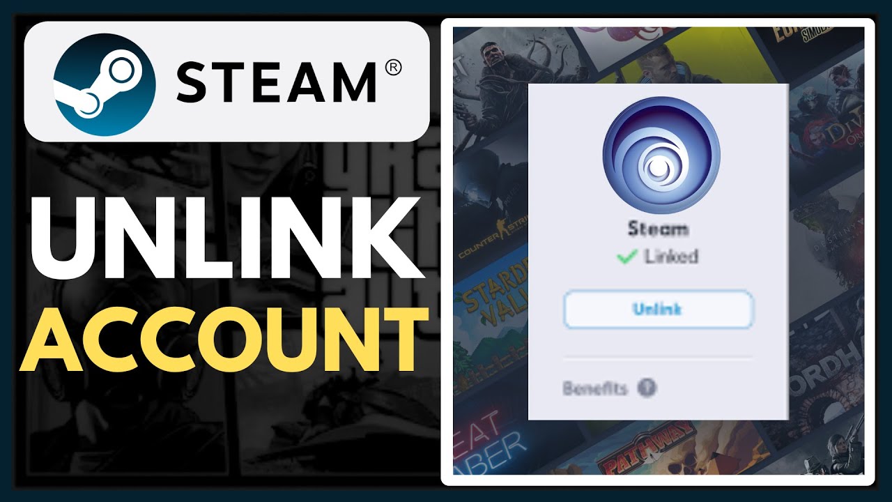 How To Unlink Ubisoft Account From Steam | Easy Guide (2025) - YouTube