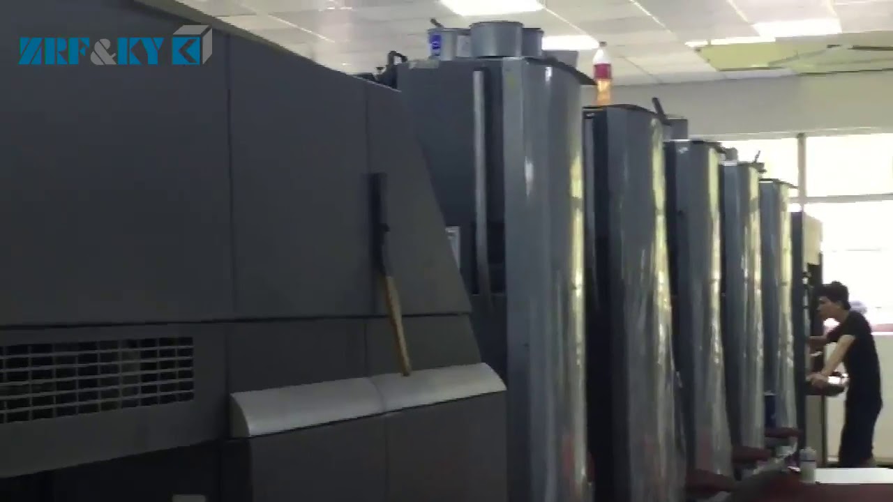 The Process Of How To Printing Paper Bags/Boxes - YouTube