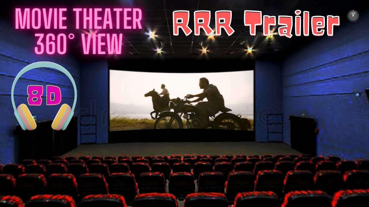 RRR Trailer 360° View Theater | NTR | RamCharan | SS Rajamouli | Ajay ...