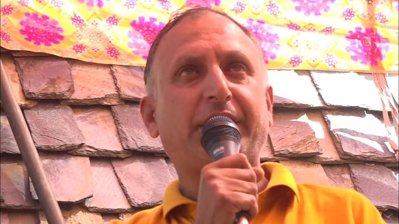 Som Raj Addressing The Gathering At Sandhi Bhandar In Support of Bjp ...