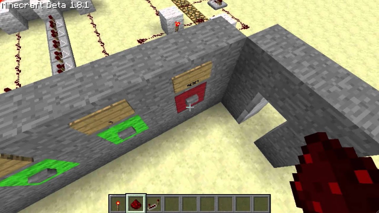 Minecraft - Order & Time Sensitive Combo Lock [Tutorial] - YouTube