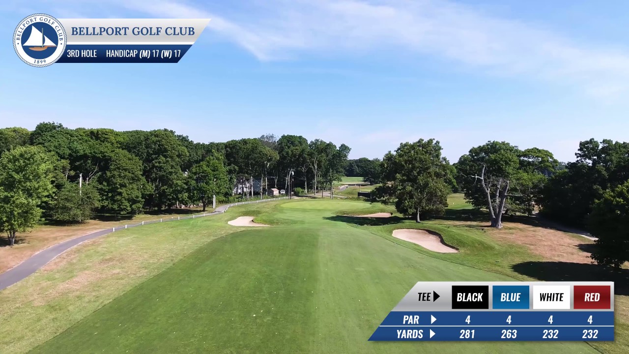 Bellport Golf Club Hole #3 - YouTube