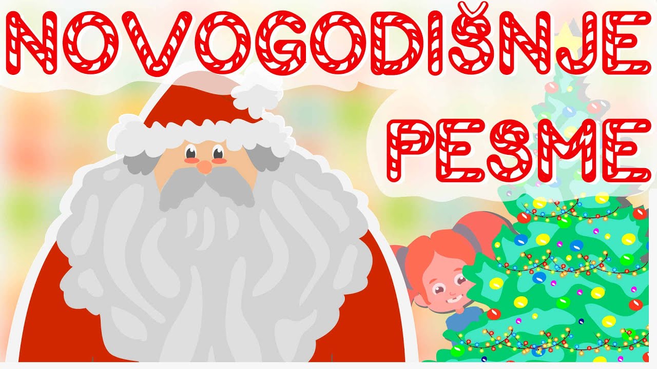 🎅 Novogodišnje pesme 🎄 | Muzika za decu - Školice | Dečije pesmice ...
