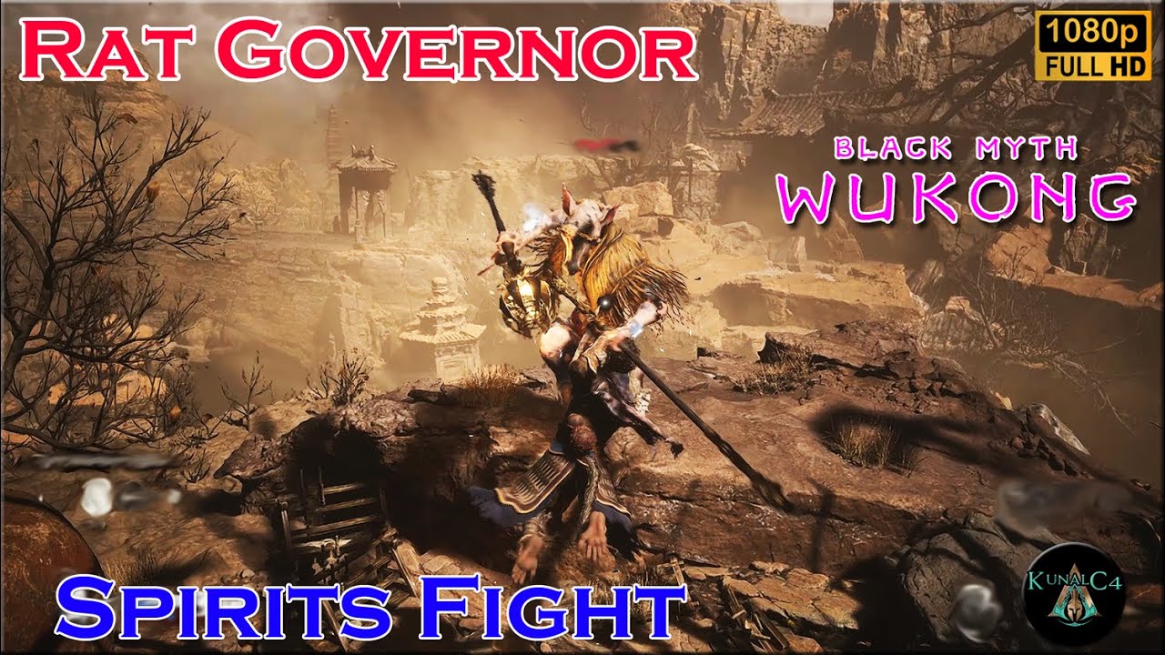 Black Myth Wukong Rat Governor Boss Fight - YouTube