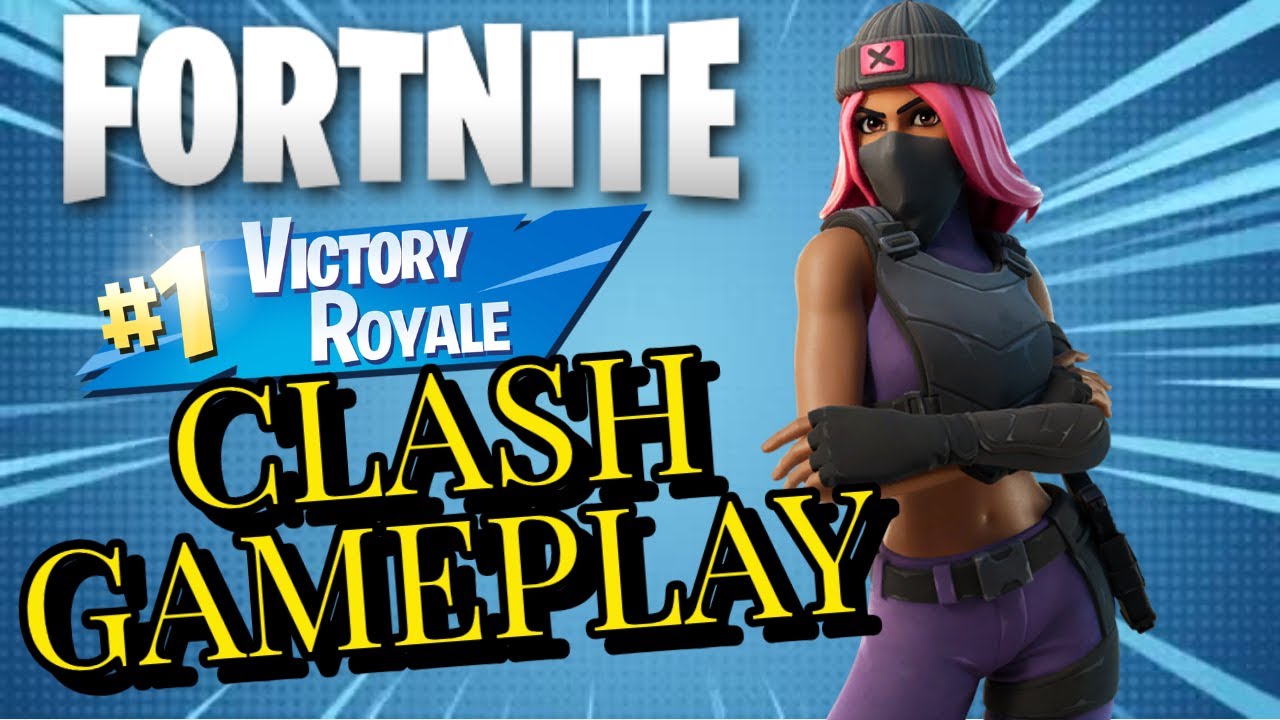 CLASH Skin Gameplay In Fortnite - YouTube