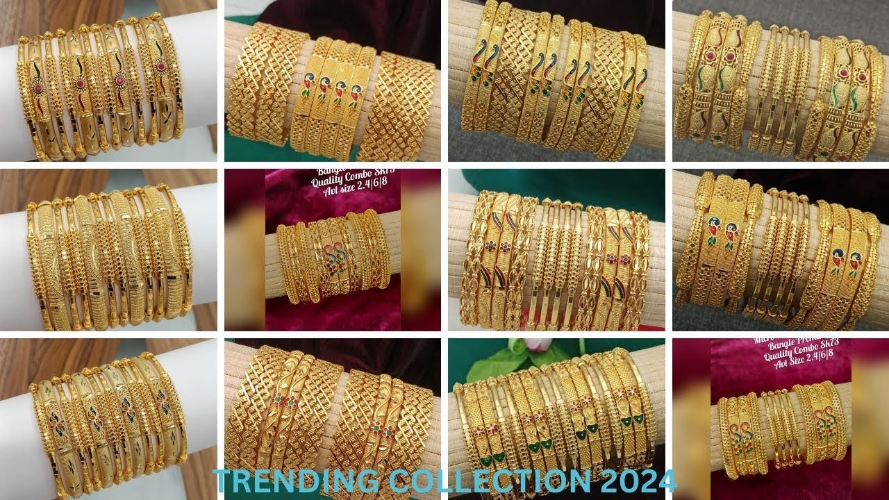 #Today Bangles Collection 2024 #Trending Bangles Collection # ...