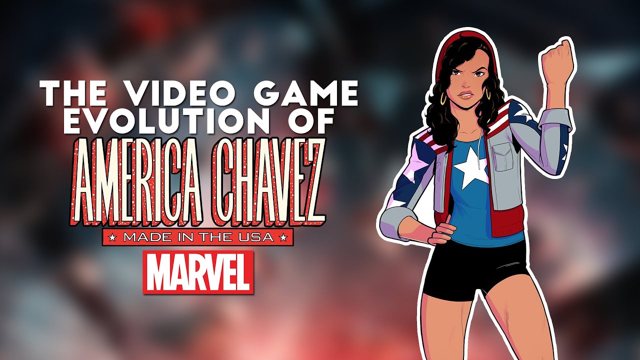 The Evolution of AMERICA CHAVEZ in Video Games (2013 - 2022) - YouTube