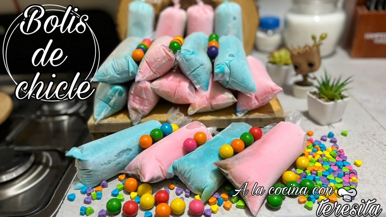 BOLIS GOURMET SABOR CHICLE 🥰😋🥳 Especial para el Día del Niño 🥳🎊🎉receta ...