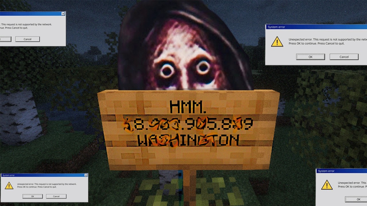 This Minecraft Horror Mod Is Actually A Virus... - YouTube