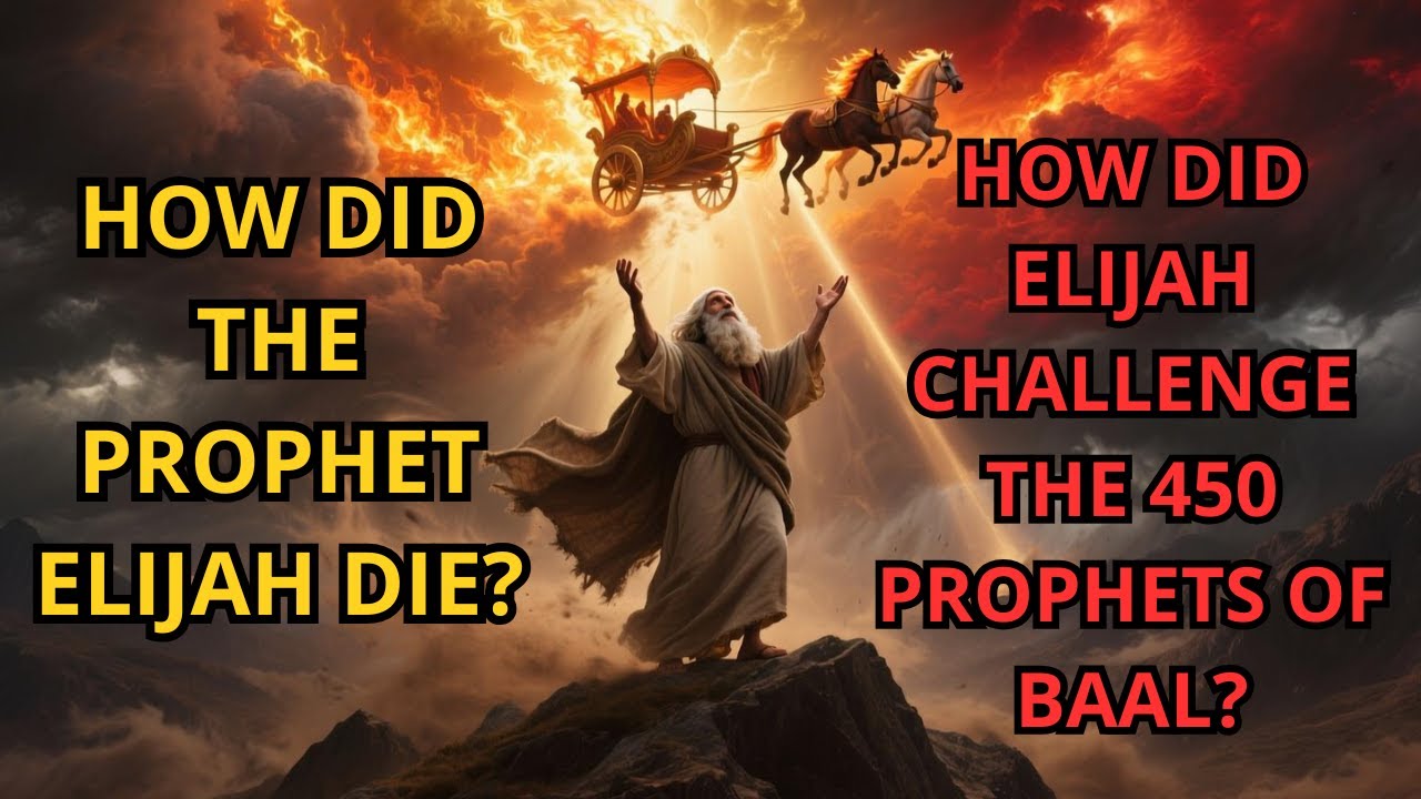 BEFORE HE DIED – THE PROPHET ELIJAH WALKED FOR 40 DAYS SUSTAINED BY ...