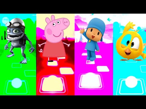 Crazy Frog🆚 Peppa pig 🆚Pocoyo 🆚 where's Chicky - YouTube