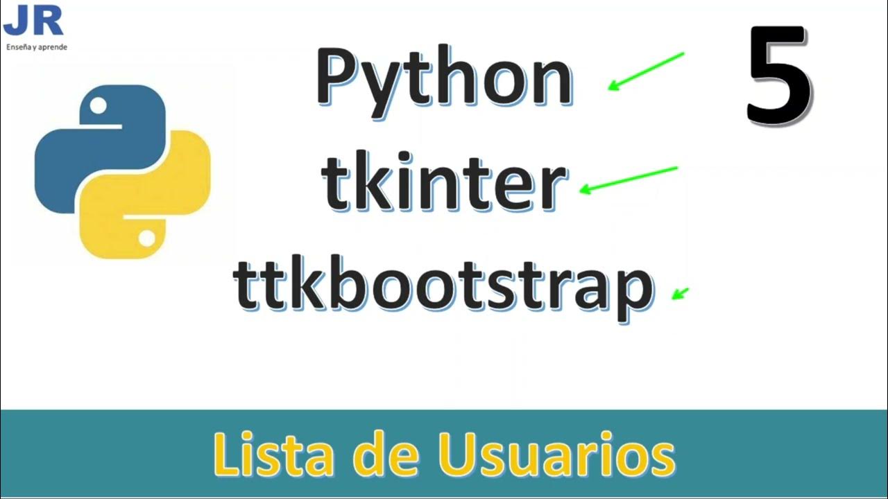 Aplicacion Python-Tkinter Lista Usuarios - YouTube