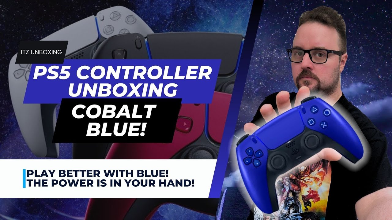 PS5 Controller Unboxing - Cobalt Blue DualSense! - YouTube