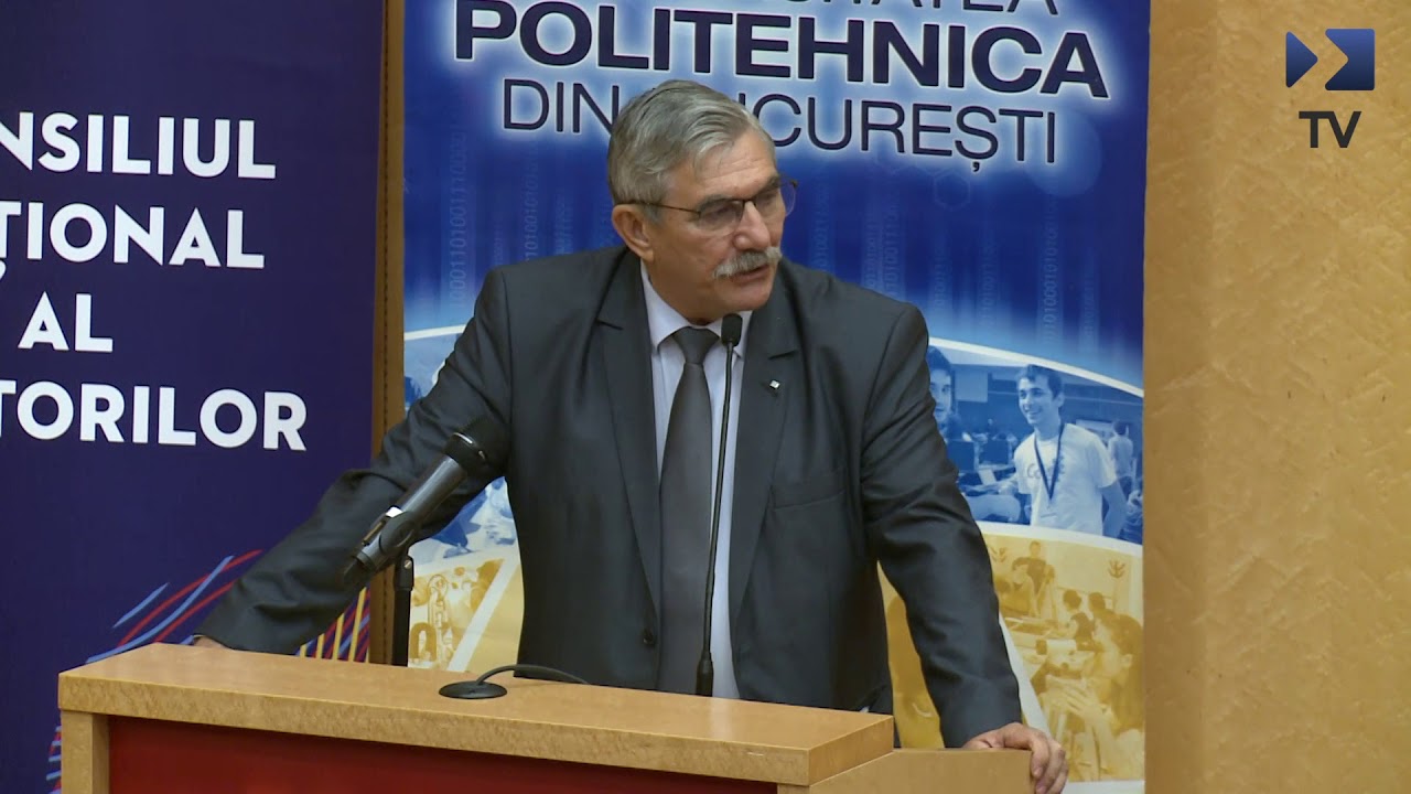 Consiliul Național al Rectorilor 2018 - Viorel Aurel Serban - YouTube