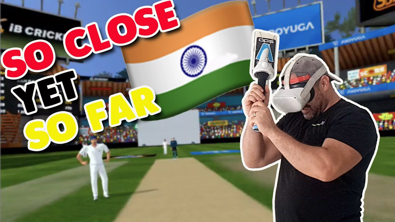 VR Cricket Guy 54 Overs in 60 Minutes against India Facing Ultra Insane ...