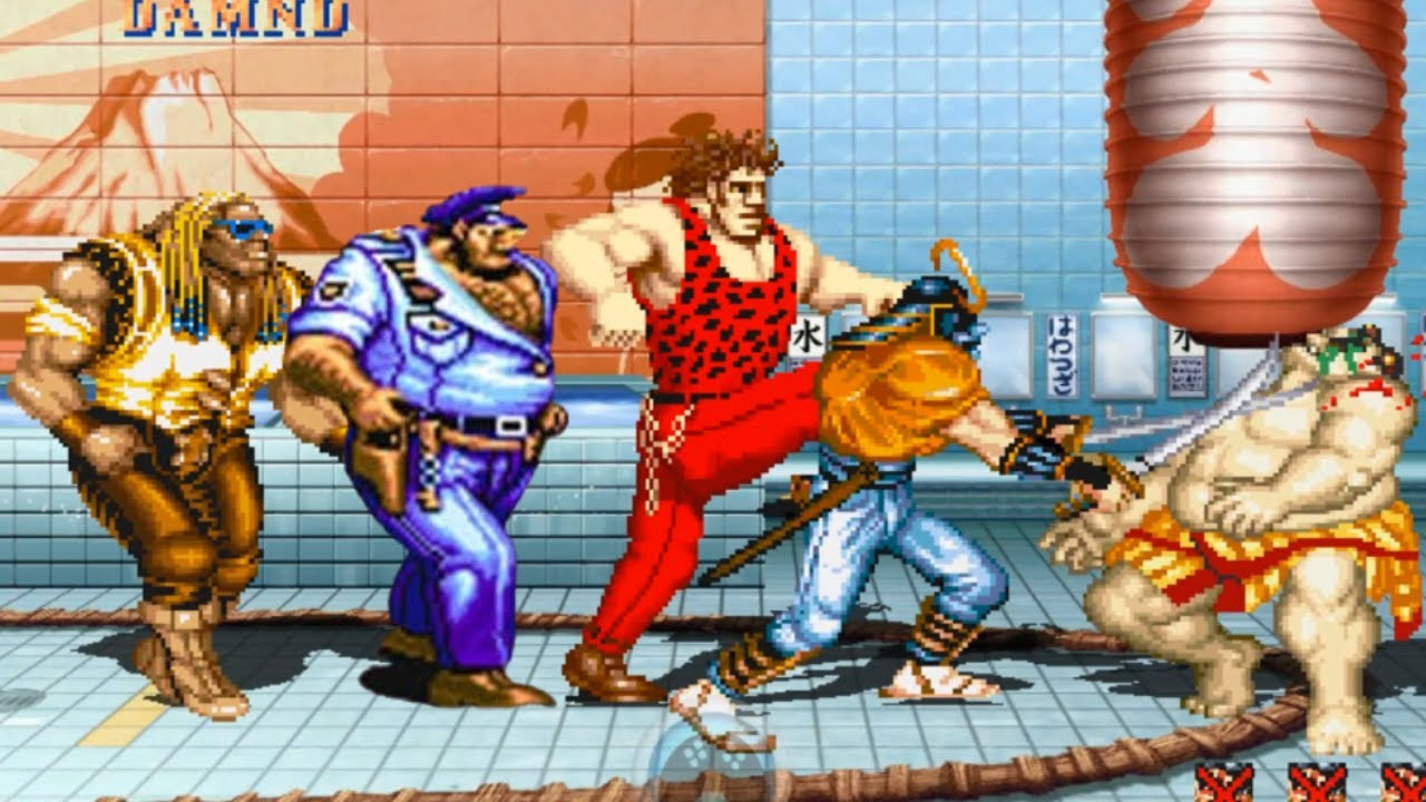 ANDORE & DAMND vs E. HONDA SF2 DELUXE - YouTube