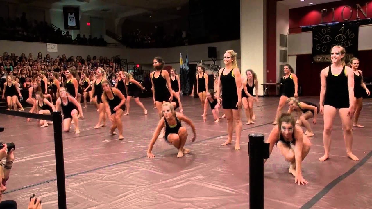 Greek Week Dance 2012: Alpha Omicron Pi - YouTube