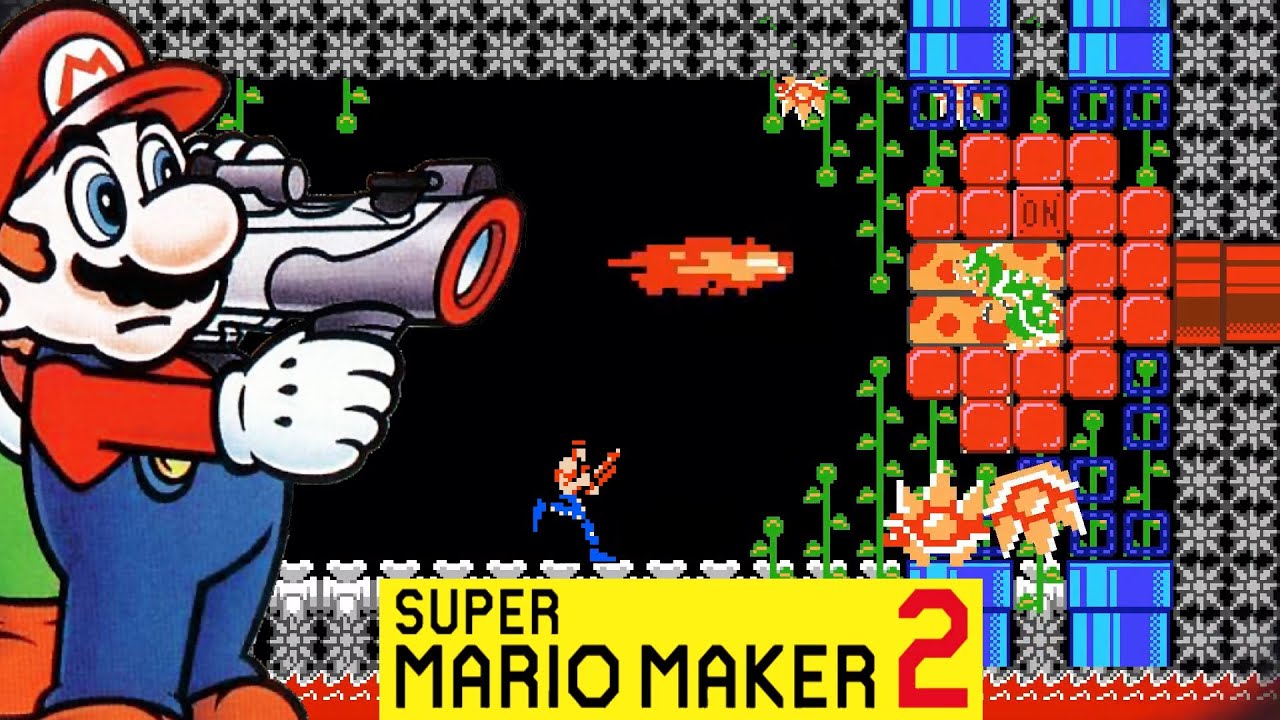 Super Mario Maker 2: Contra (FULL GAME) - YouTube