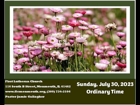 First LC Sunday, July 30, 2023 worship service - YouTube