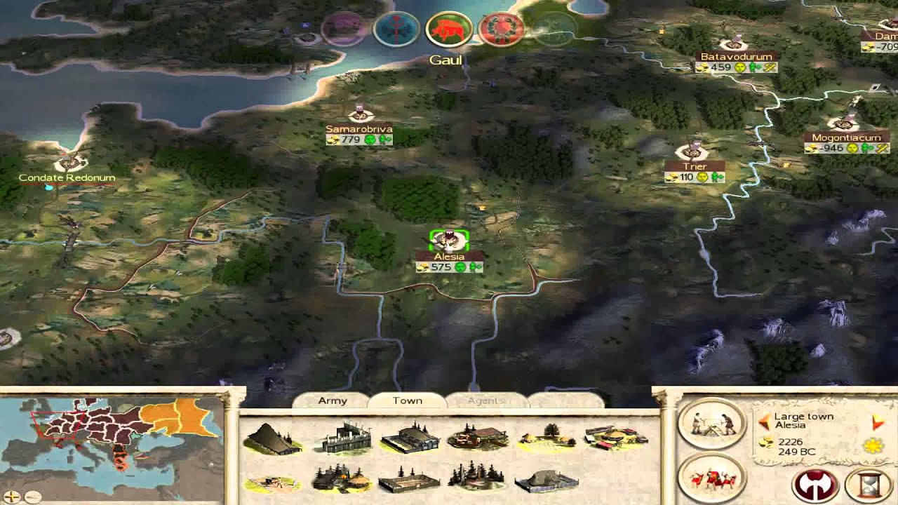 Rome Total War Germania Campaign Part 2 - YouTube