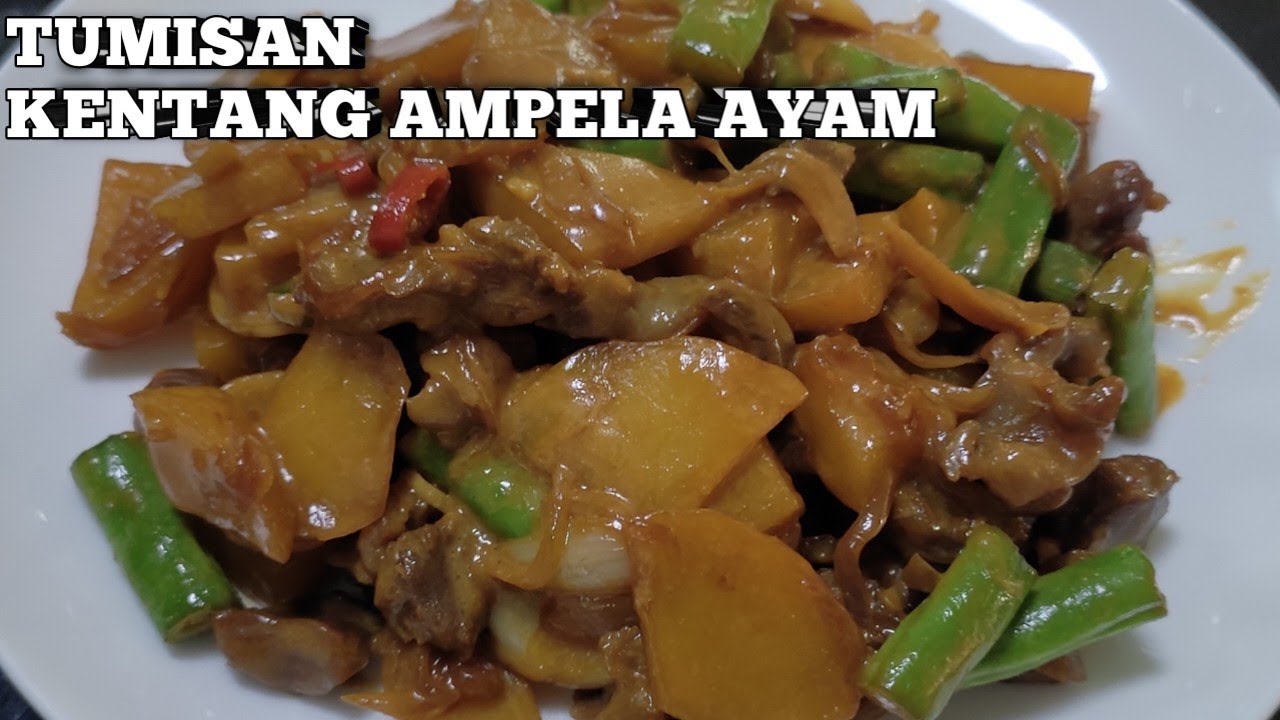 COBAIN DEH ; EnaK BangeT RESEP TUMIS AMPELA yang Bakal Buat Kamu NagiHH ...