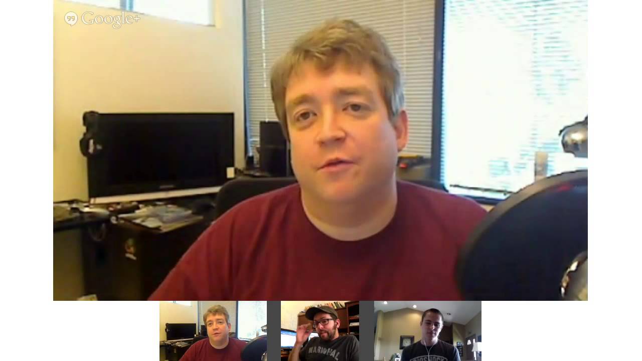 GameZone: Google hangout with Dan Amrich and Nathan Meunier - YouTube