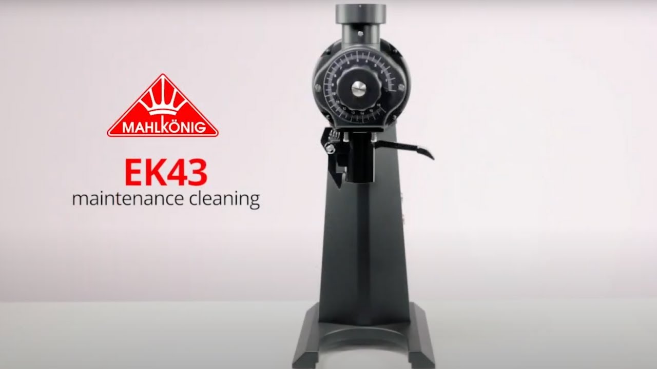 Mahlkönig EK43 - Maintenance cleaning - YouTube