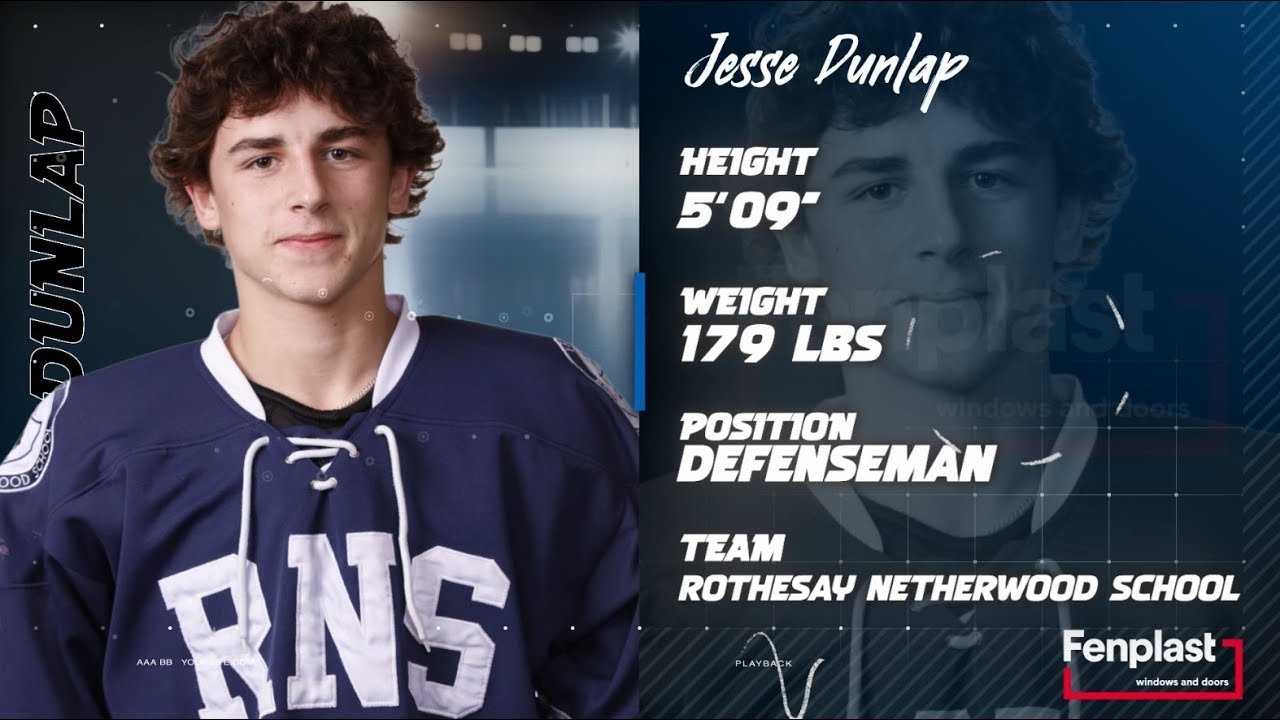 Fenplast QMJHL Prospects | Jesse Dunlap - YouTube