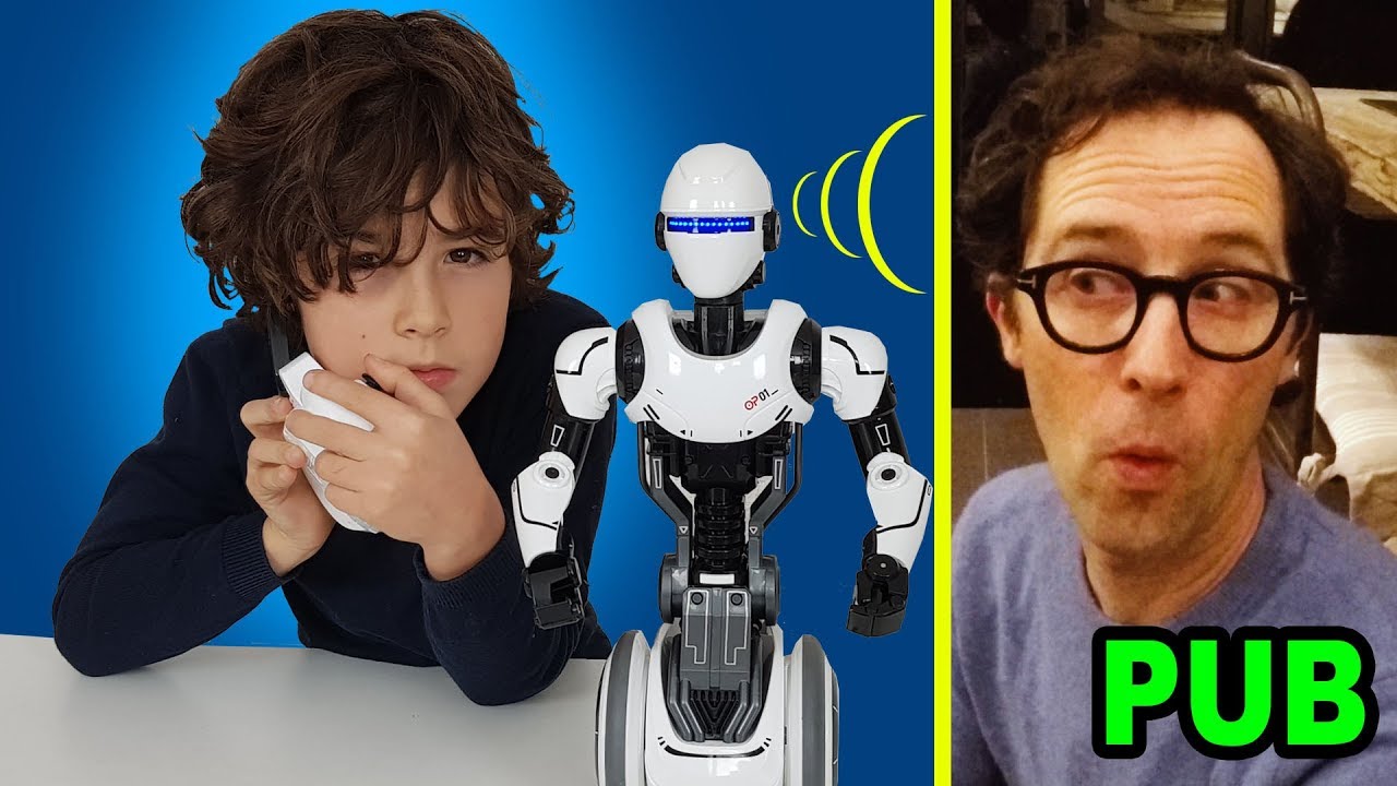 J'ESPIONNE MES PARENTS AVEC MON ROBOT ! - OP ONE ET ROBOT COMBAT SILVERLIT - LA FAMILLE DÉMO ...