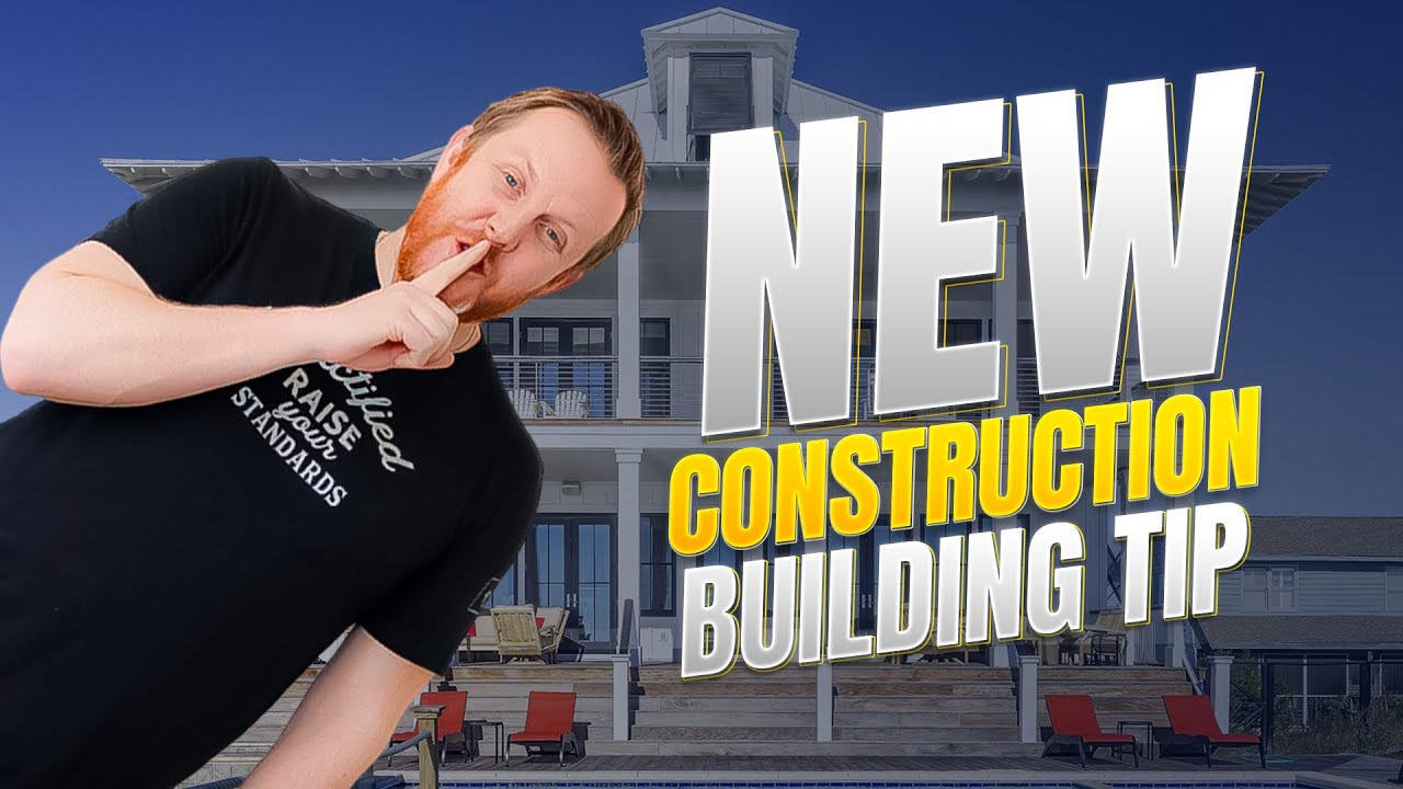 New Construction Building Tip - Purchase Through Your Builder - YouTube