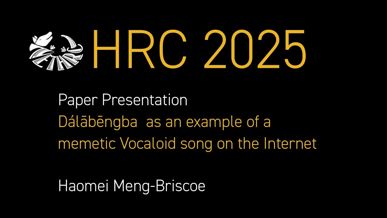 Meng-Briscoe, Paper Presentation HRC 2025 - YouTube