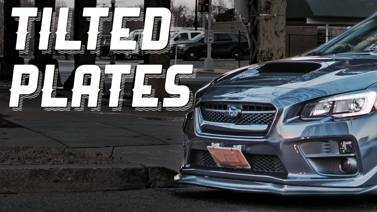 JDM LICENSE PLATE BRACKET INSTALL - YouTube