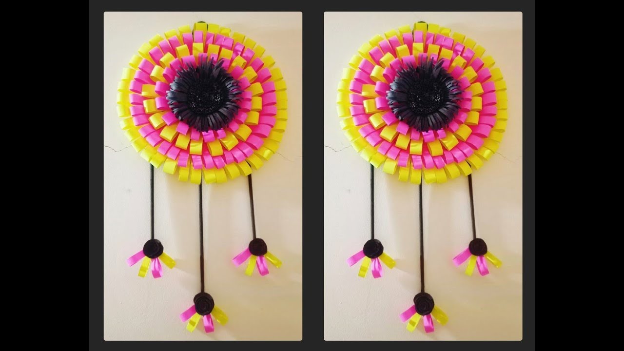 Paper Craft For Home Decoration | Wall Decor Ideas | DIY Wall Hanging ...