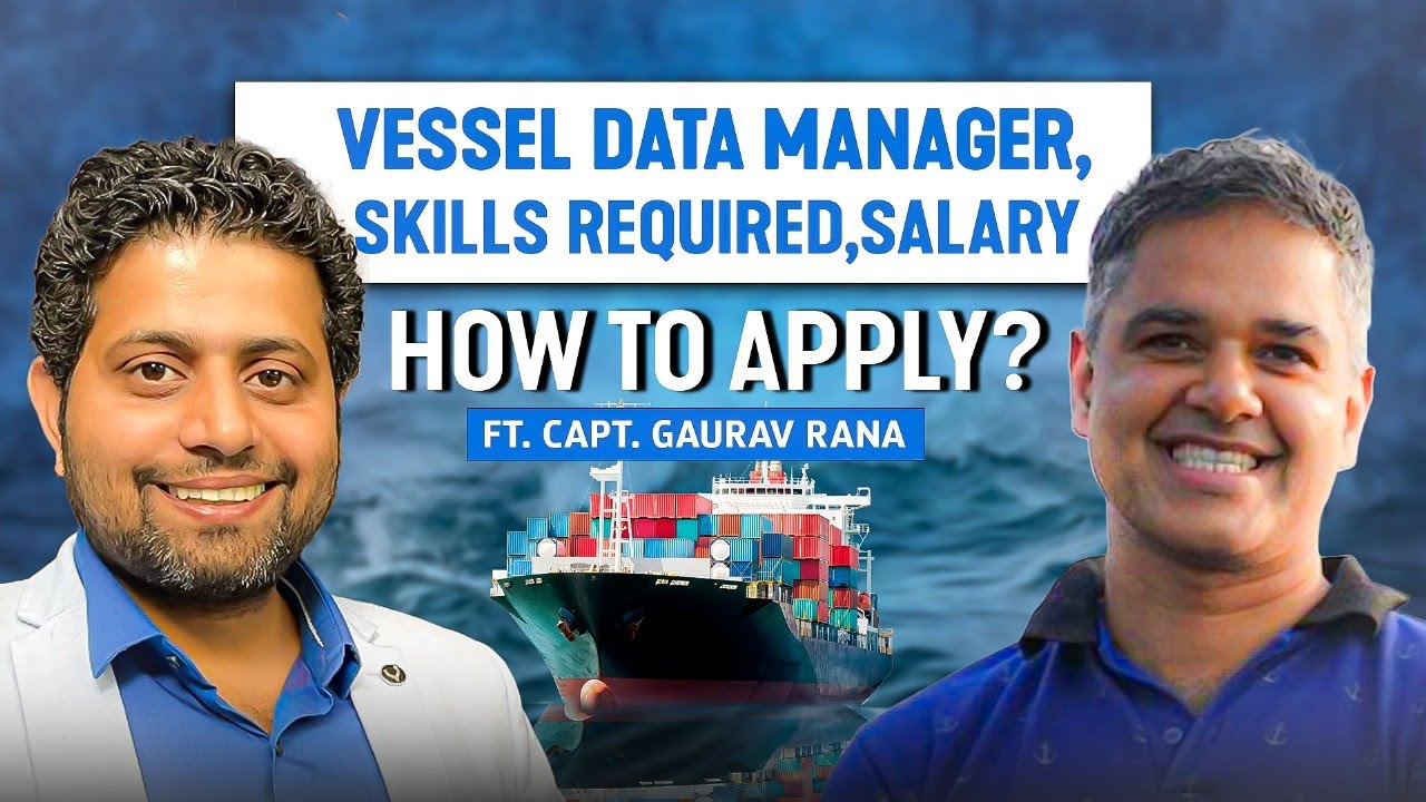 How to Become a Vessel Data Manager: Skills, Salary, and Jobs - YouTube