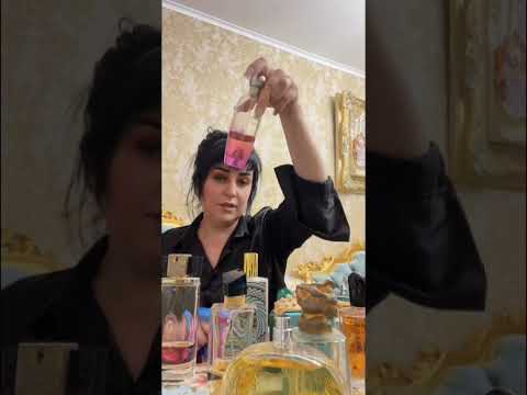 Afət Fərmanqızını avropadan aldığı bahalı ətirlərini göstərdi😲