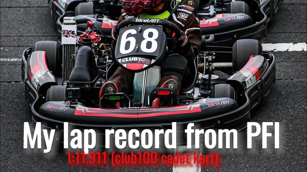 My lap record from PFI 1:11.911 - YouTube
