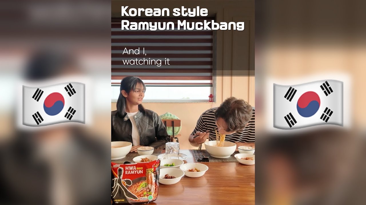 Paldo Ramyun mukbang with TURMERIC MAN | kiki @turmeric_man - YouTube