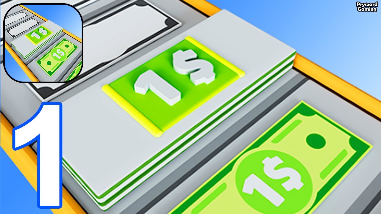 Easy Money 3D - Gameplay Part 1 Easy Print Money Machine Stack Collect ...