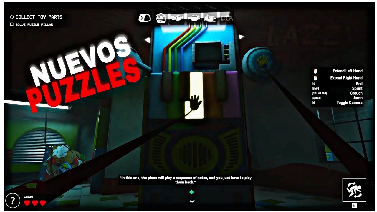 NUEVOS PUZZLES PROJECT :PLAYTIME (GAMEPLAY)!! - YouTube