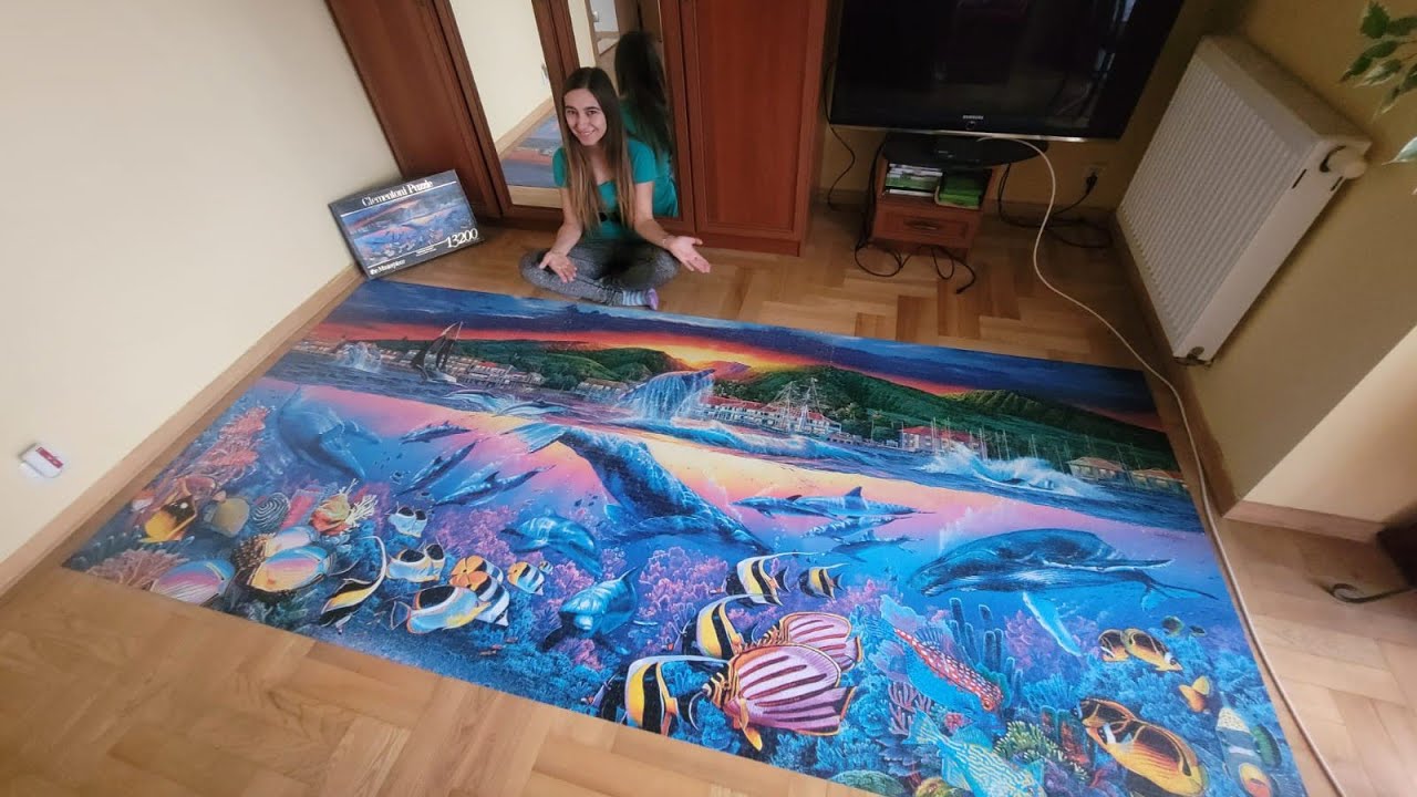 Time Lapse Puzzle Clementoni Lahaina Visions 13200 - YouTube
