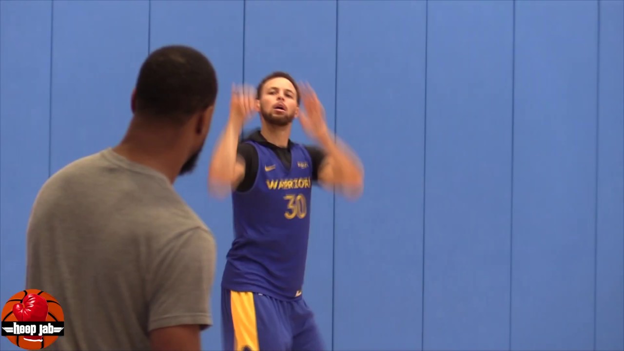 Steph Curry Shooting Workout Post Practice In Los Angeles. HoopJab NBA ...
