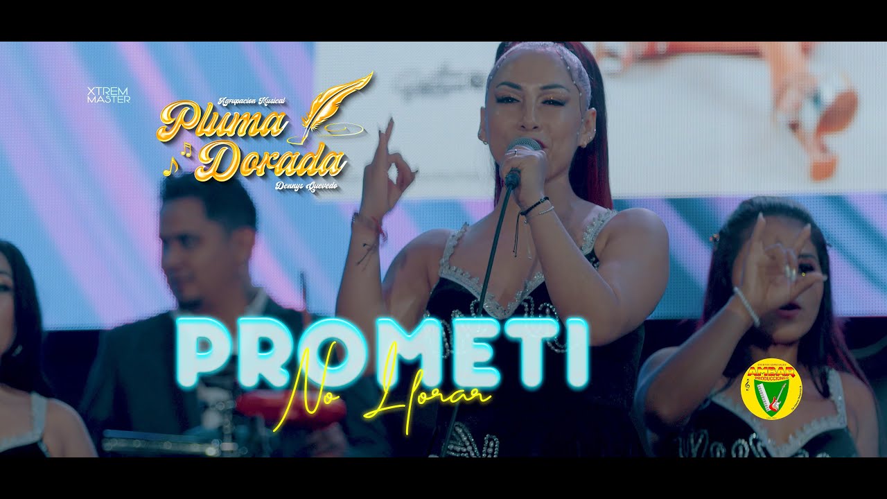 Prometi no llorar - Agrupación Pluma Dorada (En vivo en Lima 2024 ...