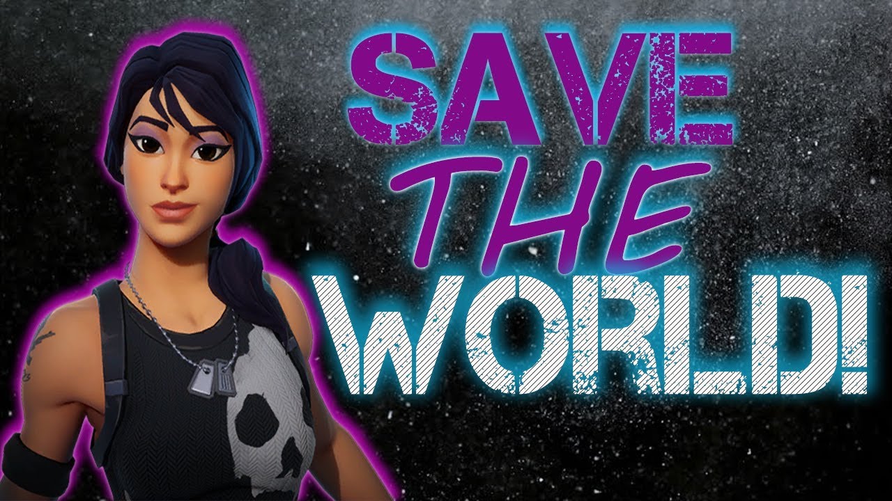 FORTNITE SAVE THE WORLD GAMEPLAY - YouTube